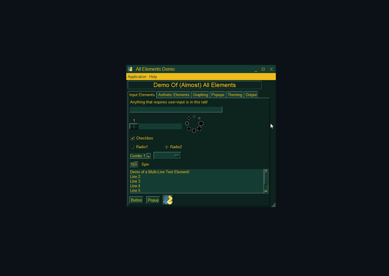 Demo Screenshots - PySimpleGUI Documentation